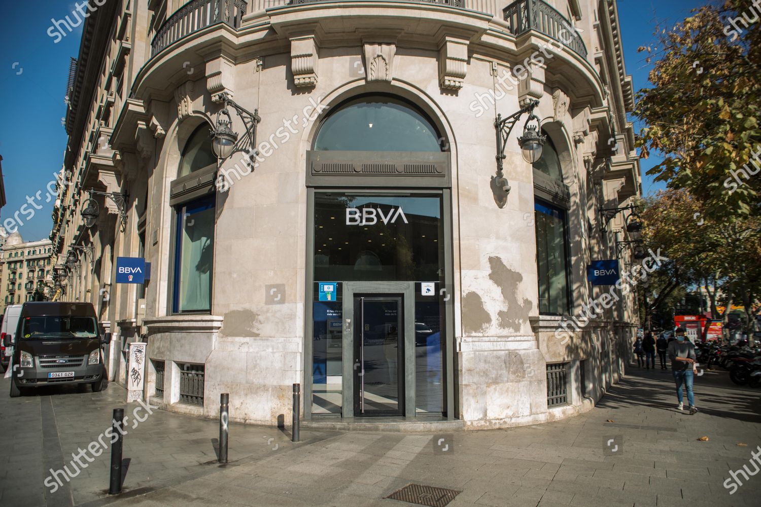 Bbva Logo Seen One Their Branches Editorial Stock Photo - Stock Image ...