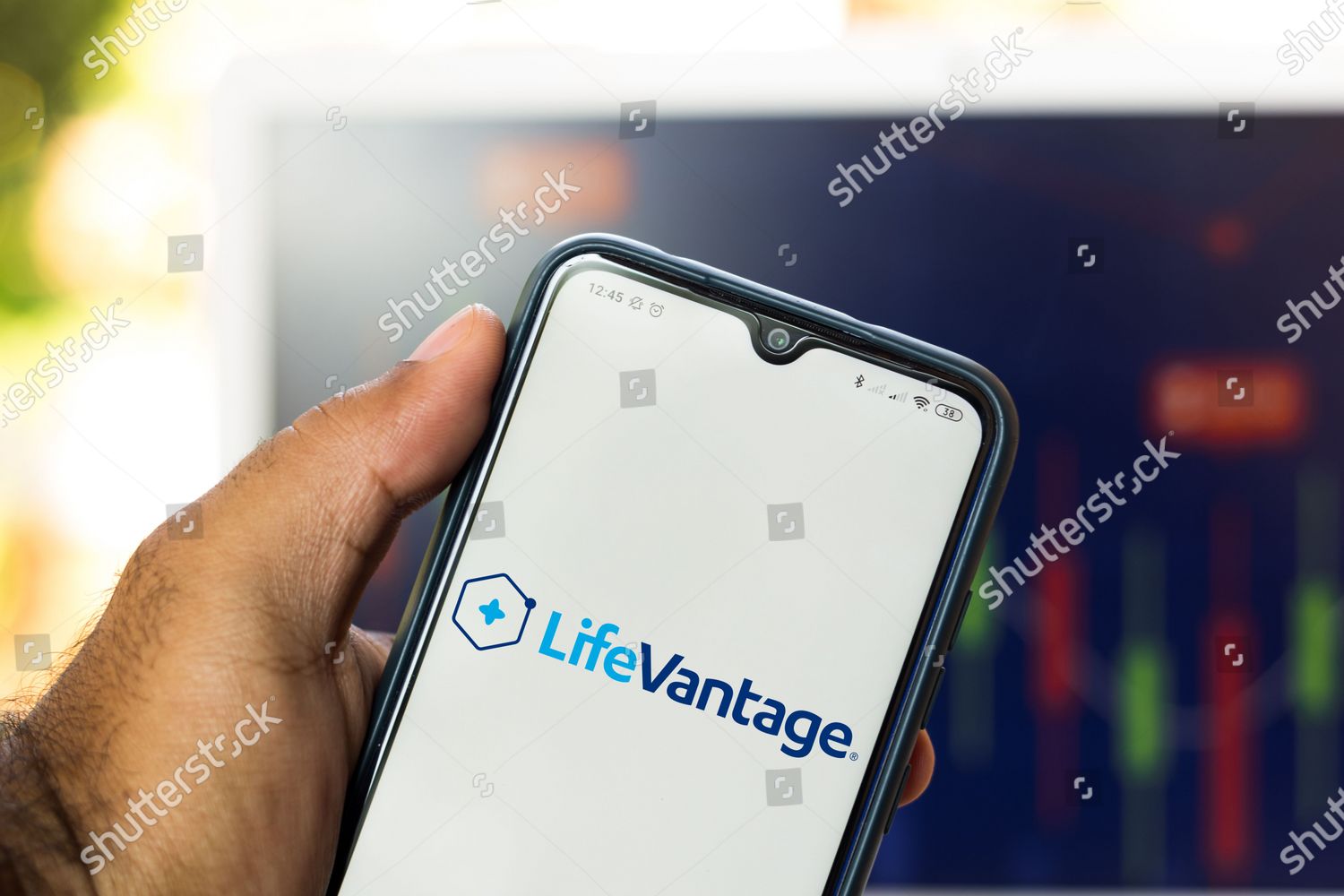 This Photo Illustration Lifevantage Corporation Logo Editorial Stock ...
