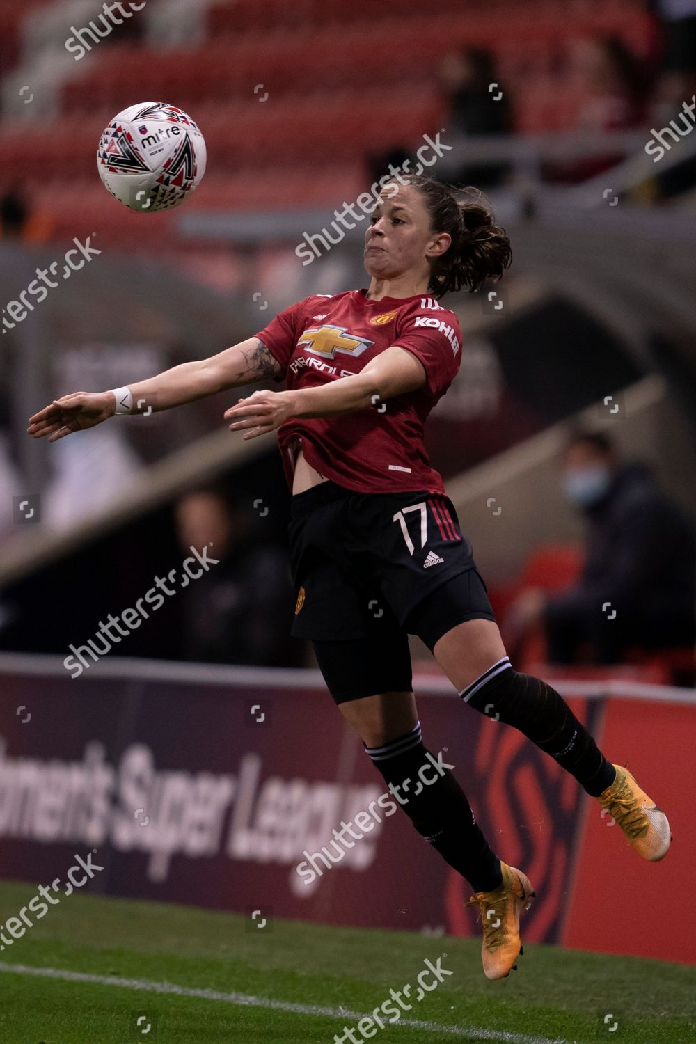 Ona Battle Manchester United Women Controls Editorial Stock Photo ...