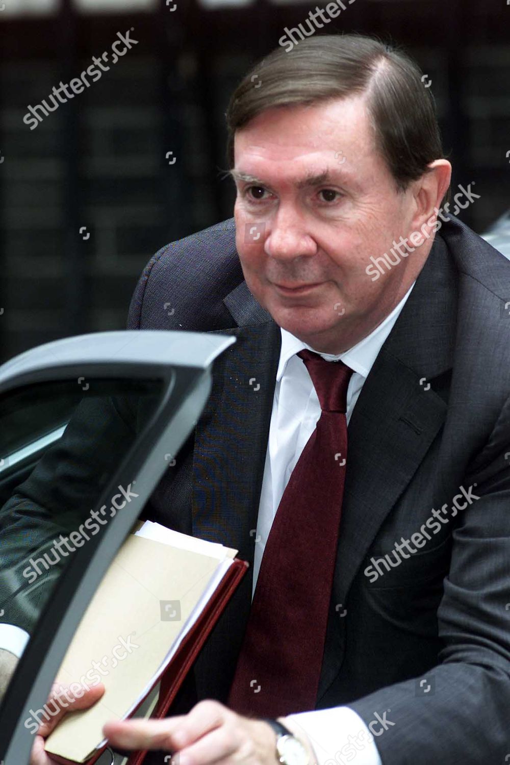 Cabinet Minister Lord Irvine Pictured After Editorial Stock Photo ...