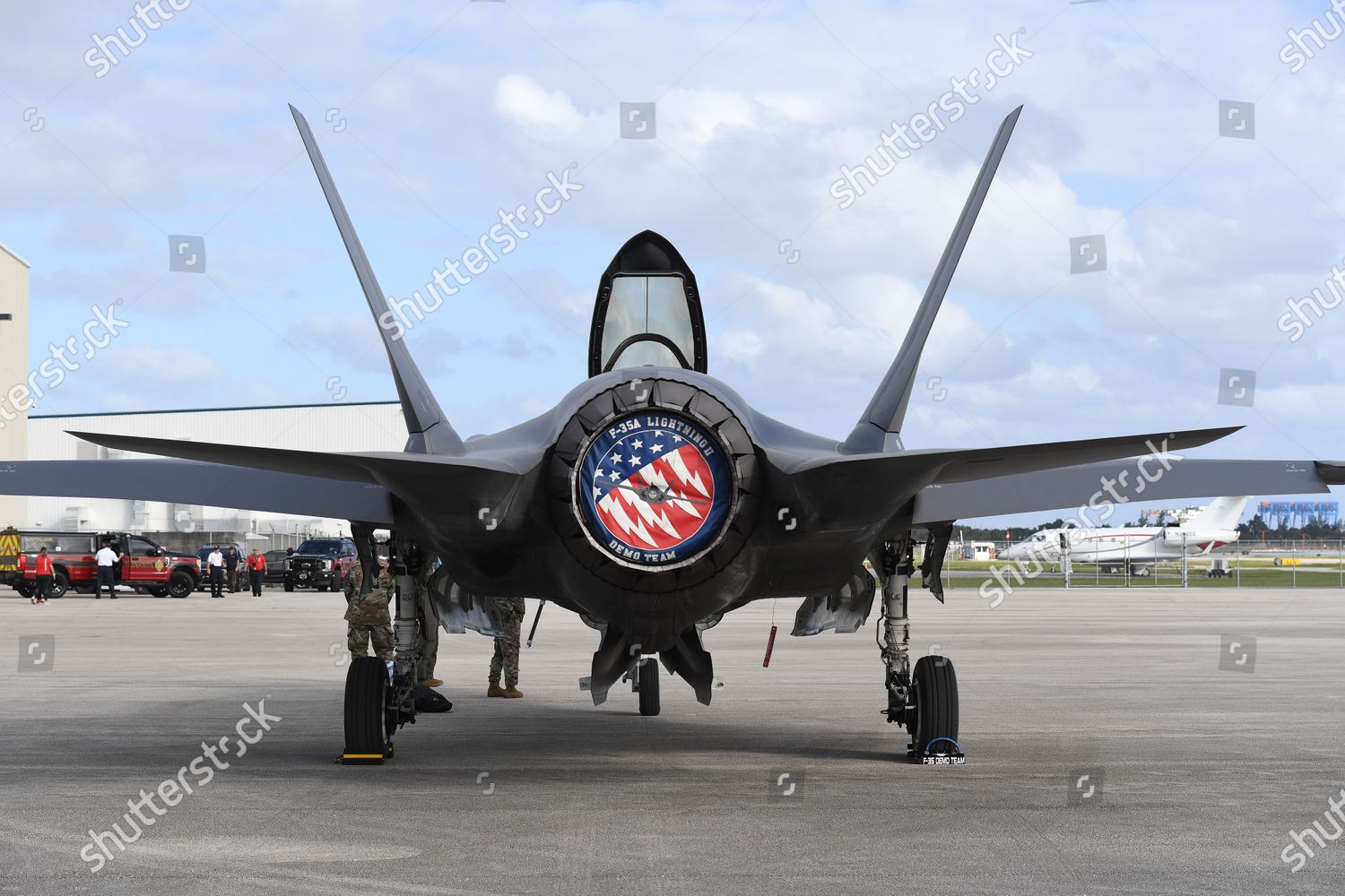 Lockheed Martin F35 Lightning Ii Seen Editorial Stock Photo - Stock ...