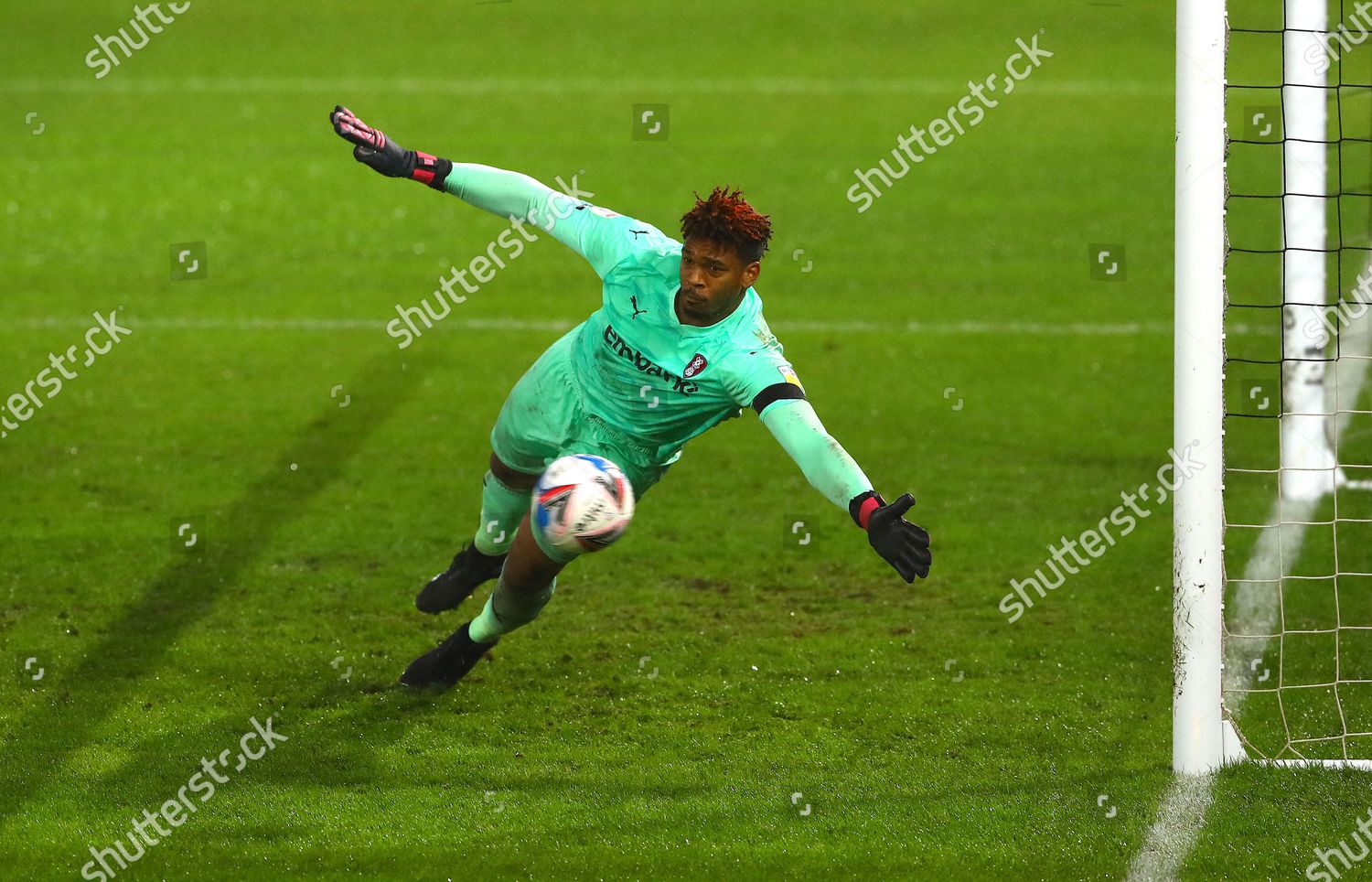 Jamal Blackman Rotherham United Makes Save Editorial Stock Photo ...