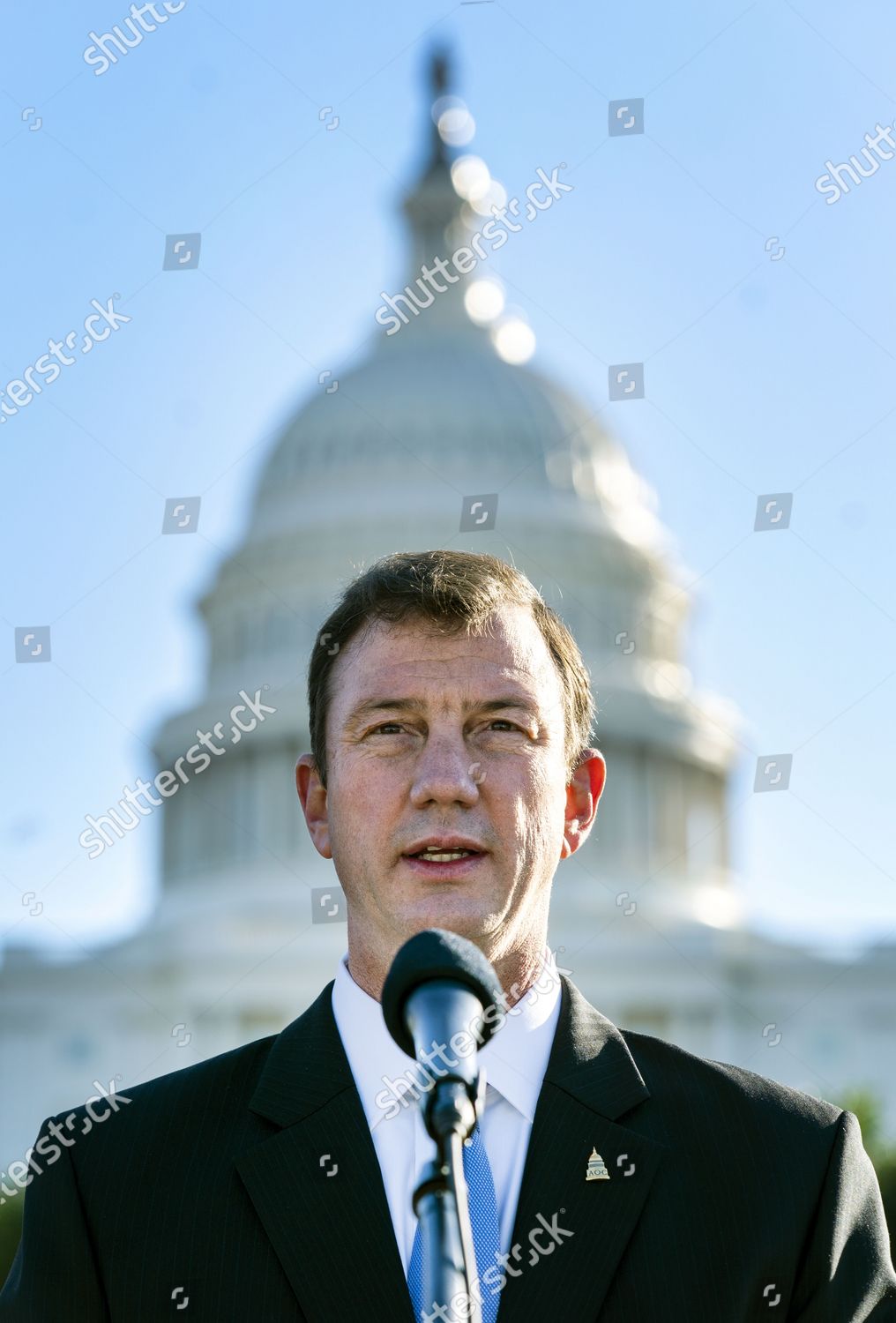 Architect Capitol J Brett Blanton Delivers Editorial Stock Photo ...