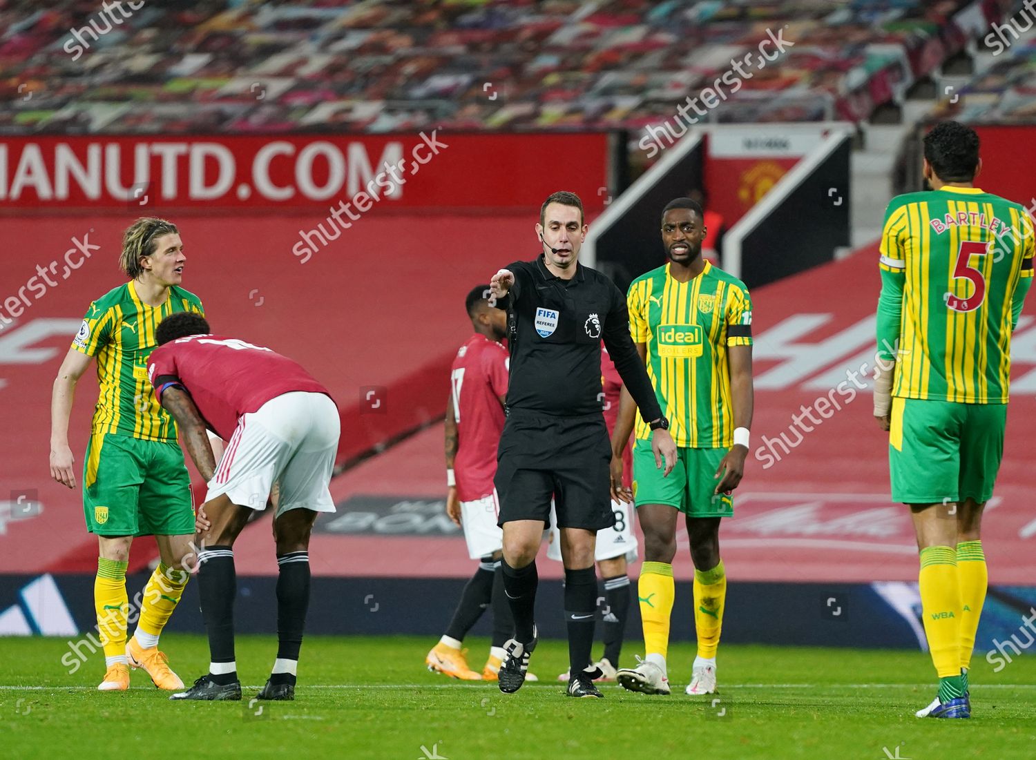 Referee Mr David Coote Awards Manchester Editorial Stock Photo - Stock ...