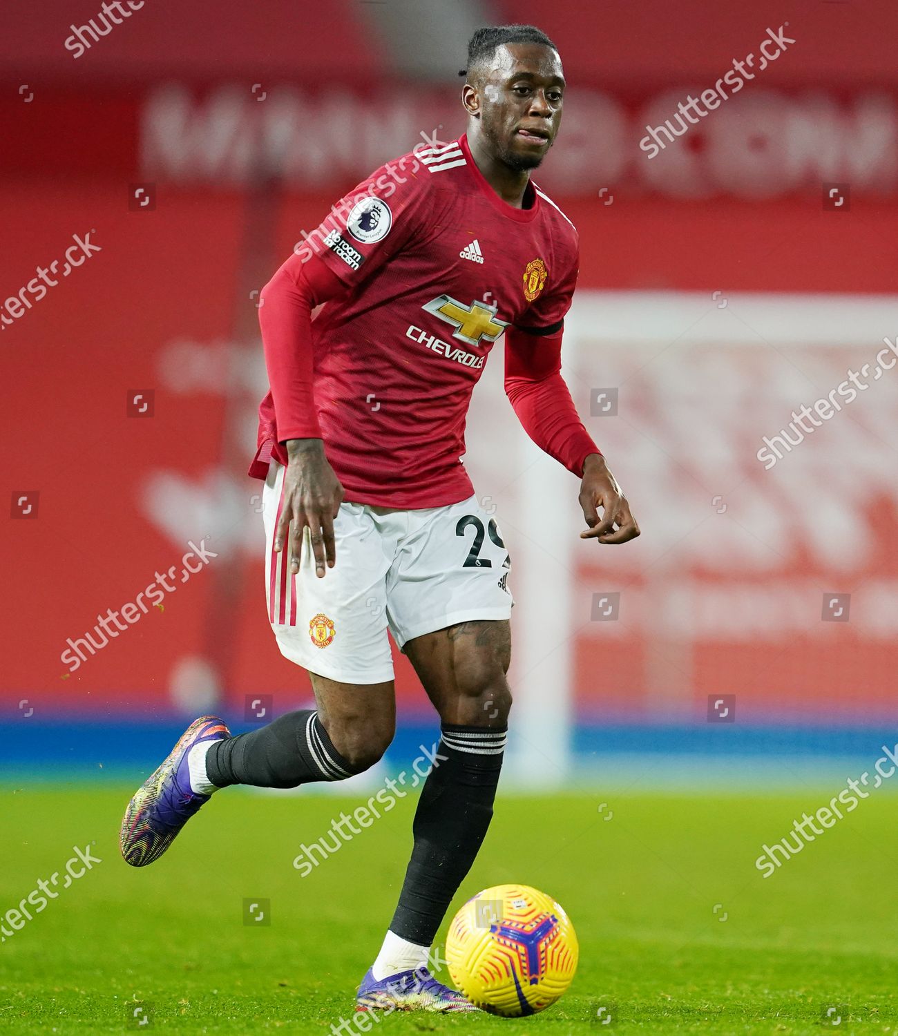 Aaron Wanbissaka Manchester United Editorial Stock Photo - Stock Image ...