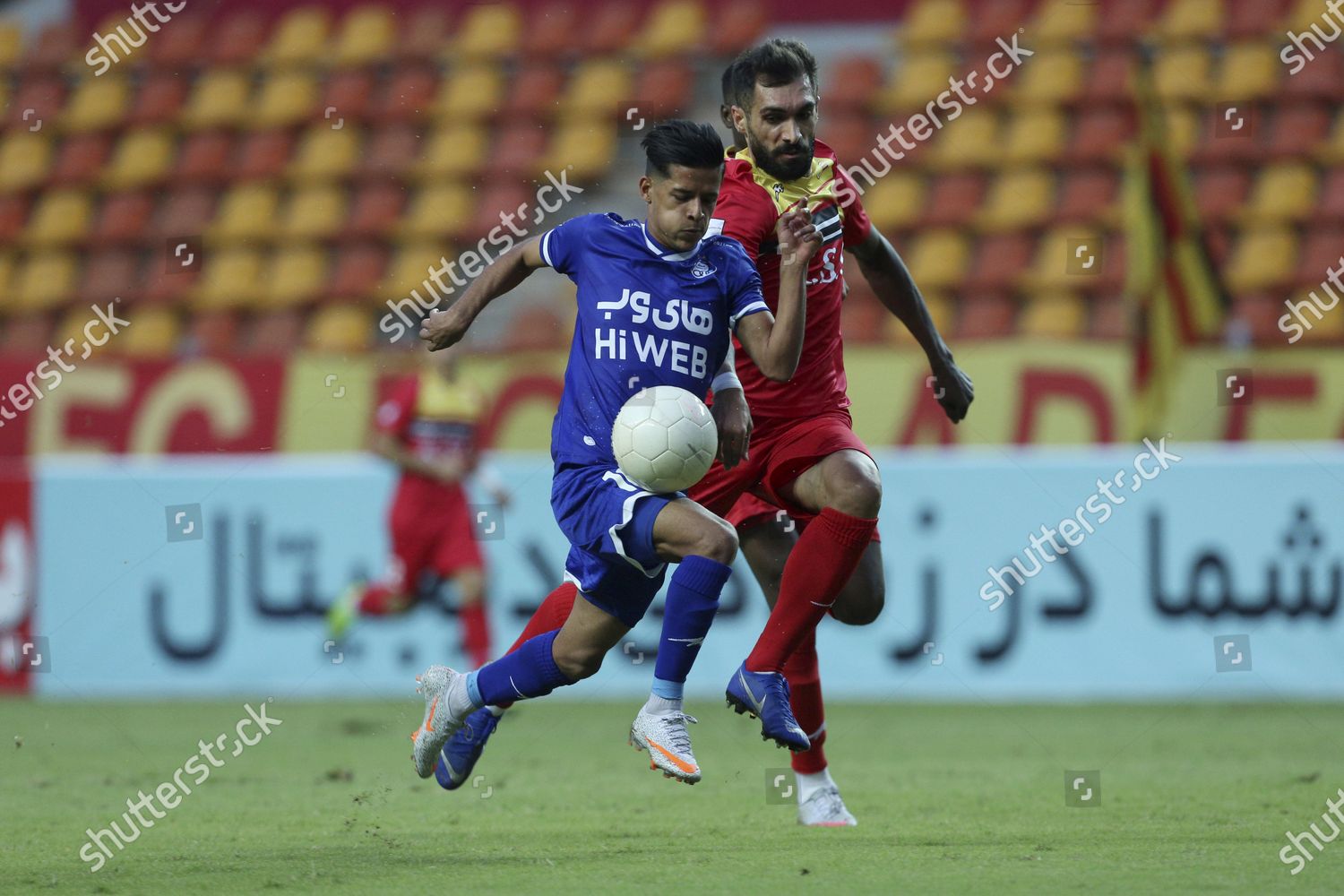 Mehdi Ghaedi Left Aref Aghasi Right Editorial Stock Photo - Stock Image ...