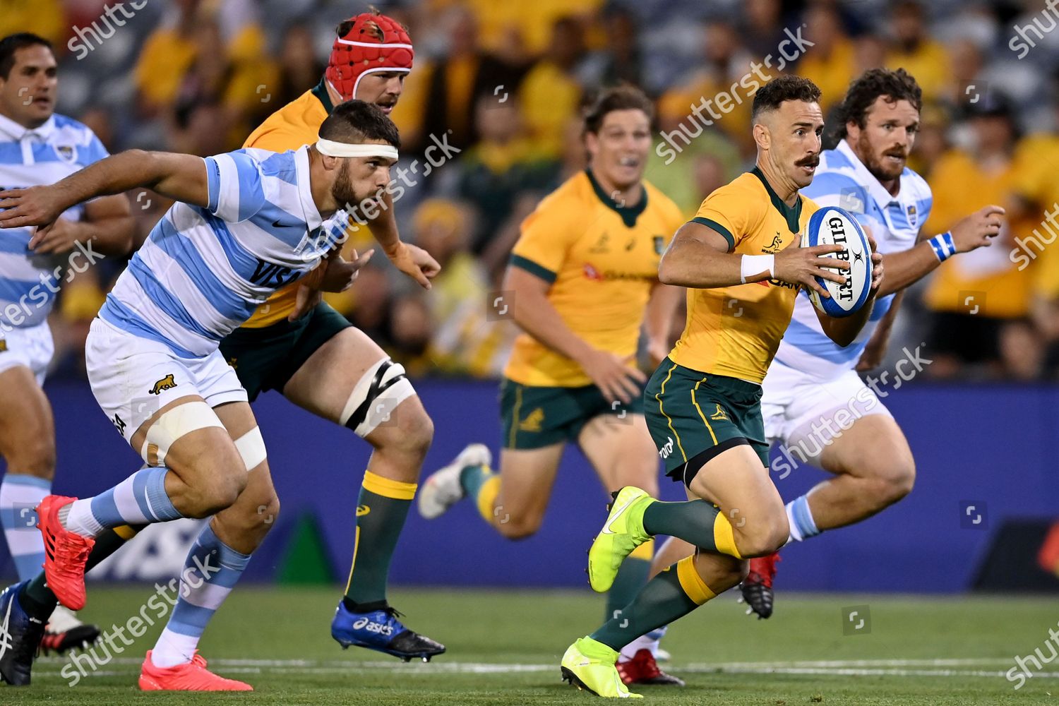 Nic White Wallabies Makes Break During Editorial Stock Photo - Stock ...