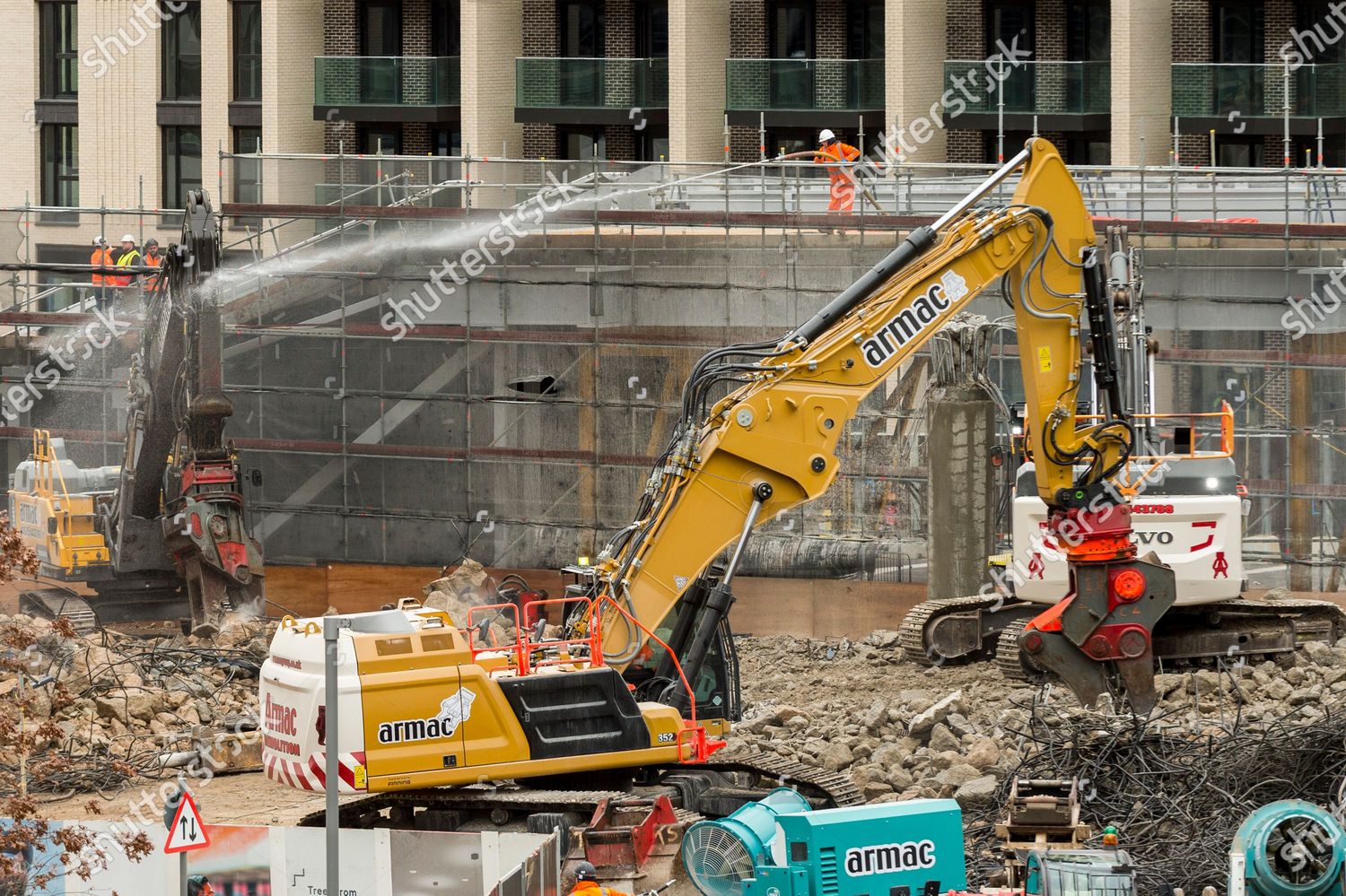 Work Continues Demolish Iconic Ramps On Editorial Stock Photo - Stock ...