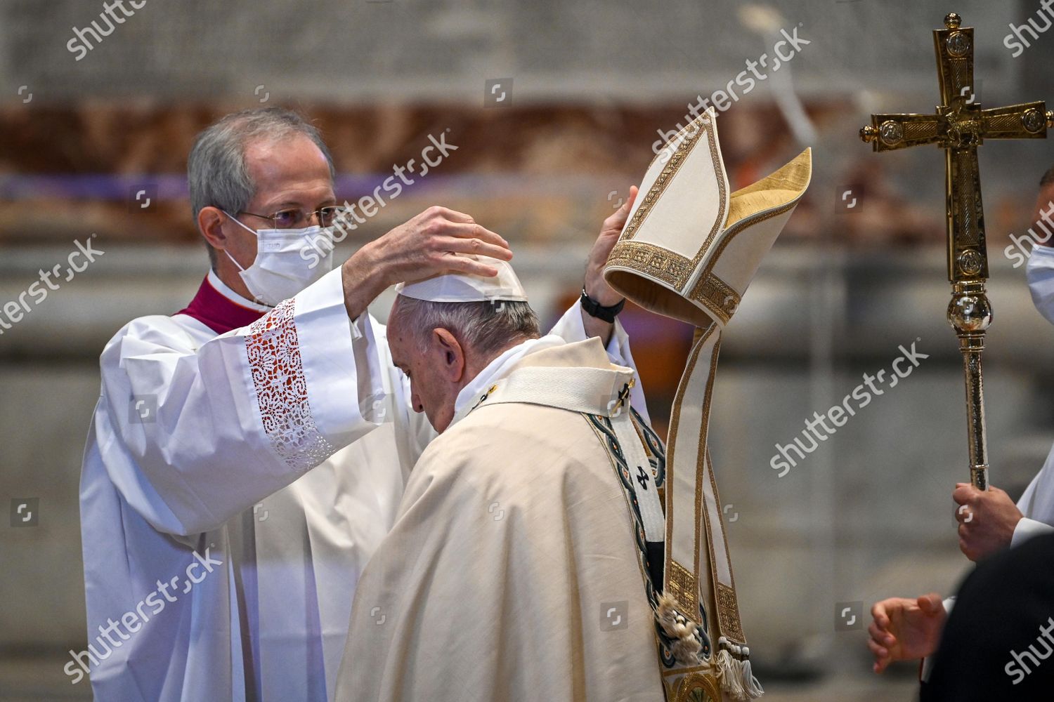 Master Pontifical Liturgical Ceremonies Italian Priest Editorial Stock ...