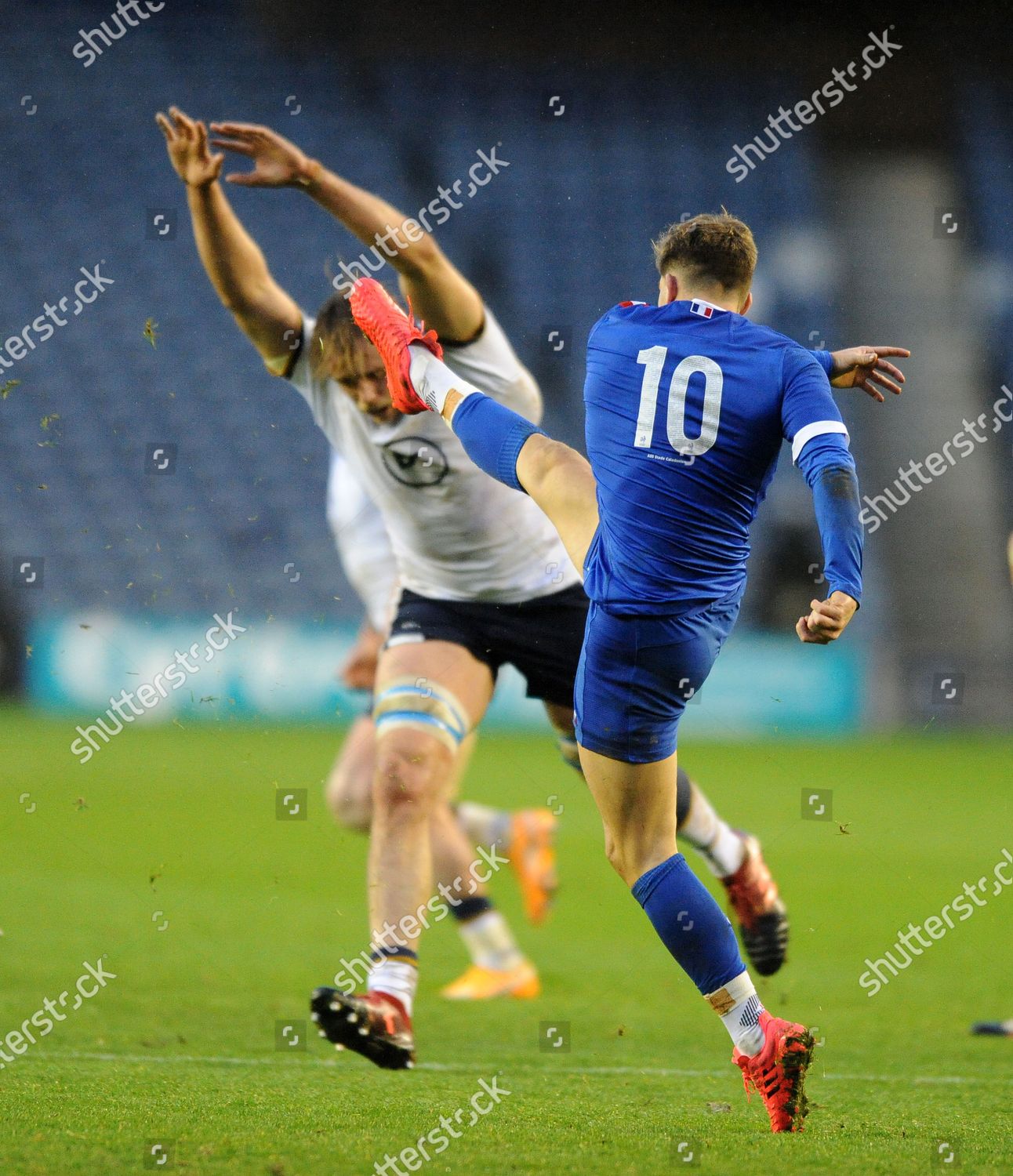 Jonny Gray Scotland Lock Charges Down Editorial Stock Photo - Stock ...
