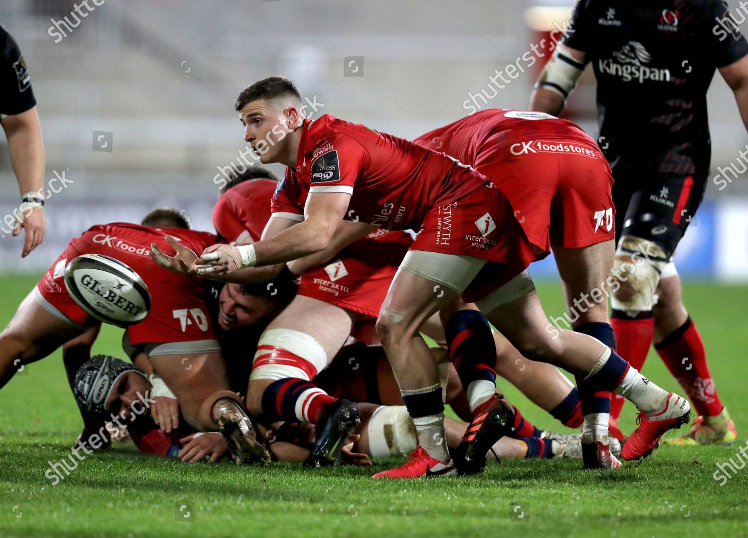 Ulster Vs Scarlets Scarlets Dane Blacker Editorial Stock Photo - Stock ...