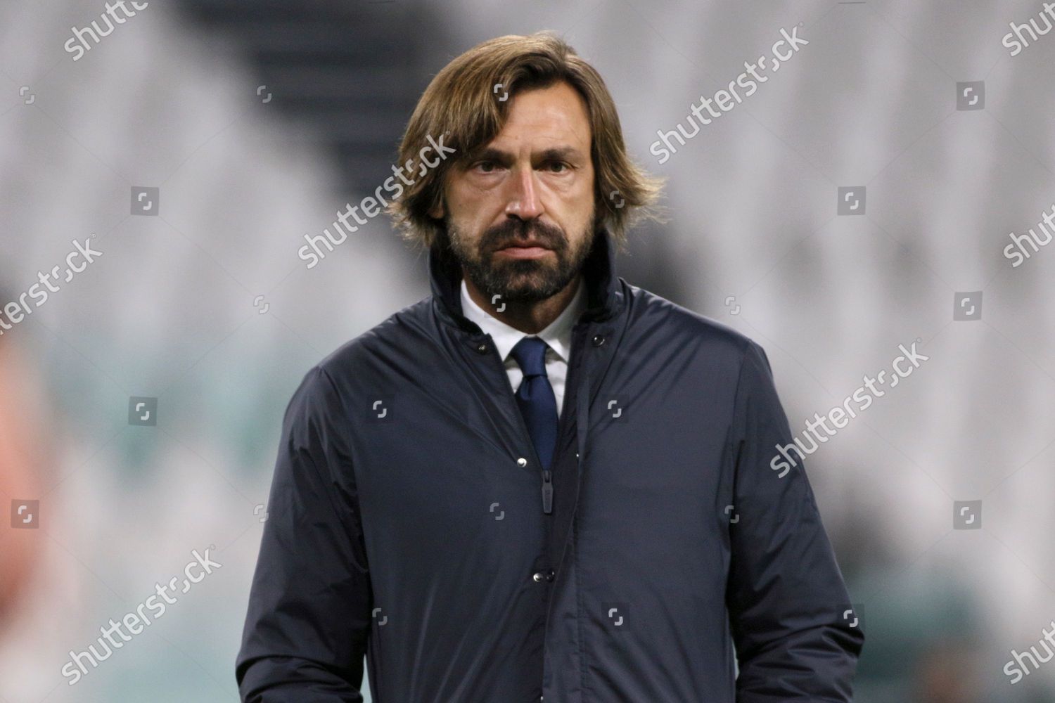 Andrea Pirlo Coach Juventus Fc During Editorial Stock Photo - Stock ...