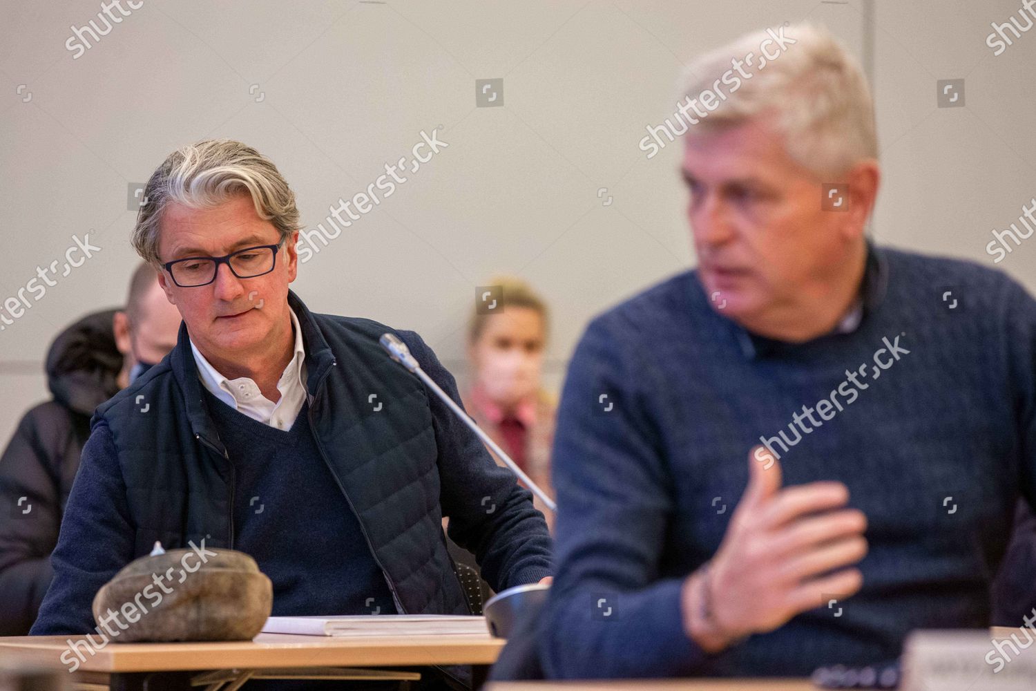 Defendant Rupert Stadler Defendant Wolfgang Hatz Editorial Stock Photo ...