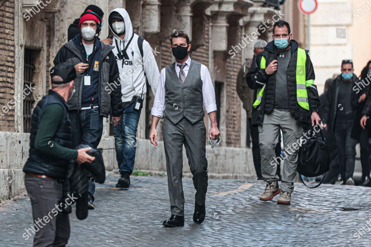 Tom Cruise On Set During Film Editorial Stock Photo - Stock Image ...