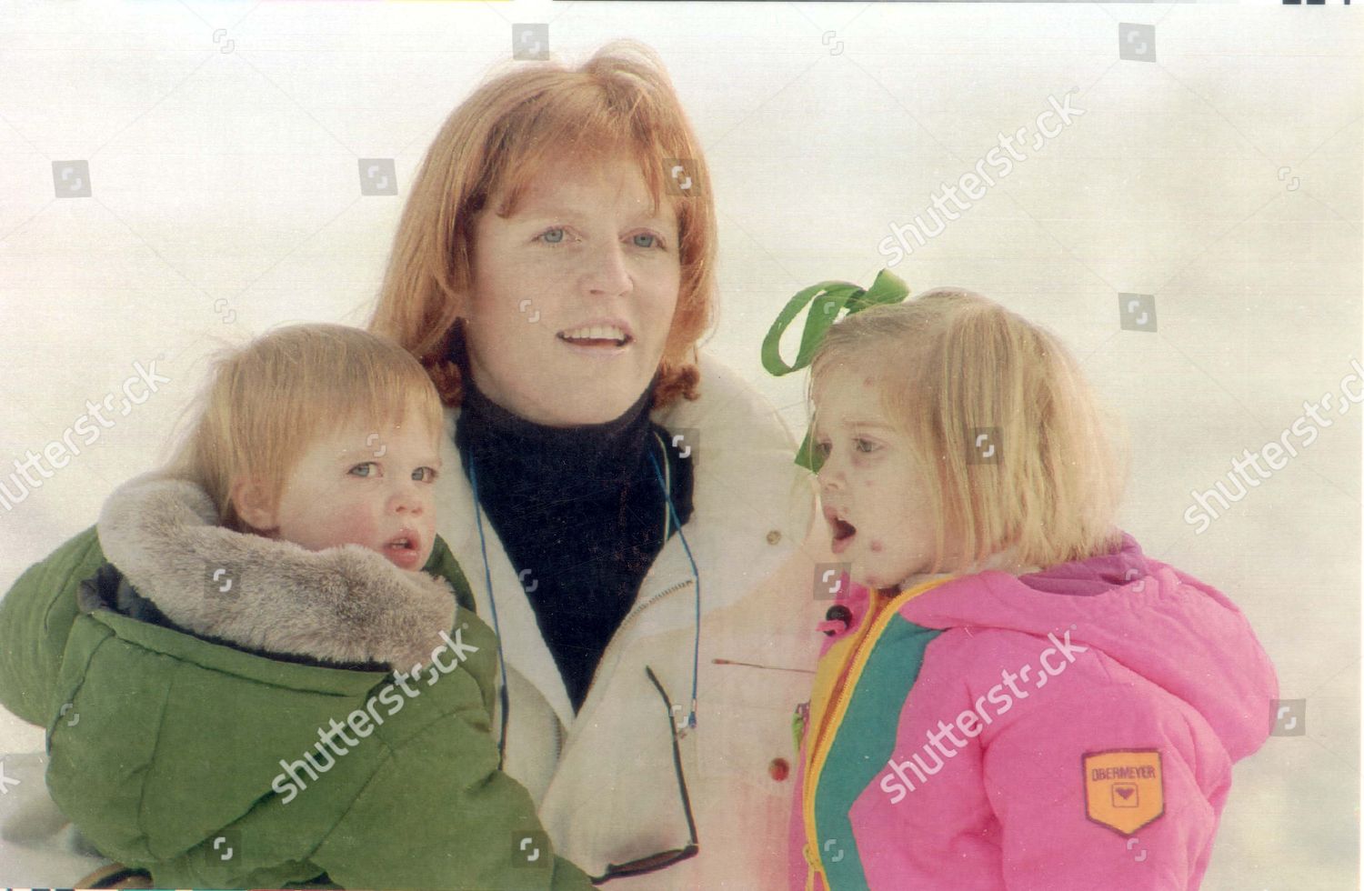 Princess Beatrice Chicken Pox Scars Klosters Editorial Stock Photo ...