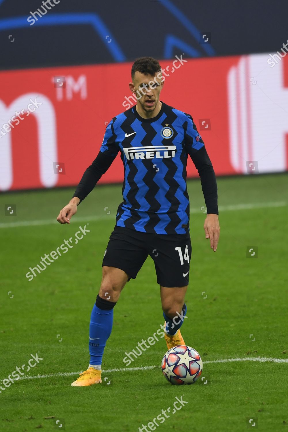 Ivan Perisic Inter During Uefa Champions Editorial Stock Photo - Stock ...