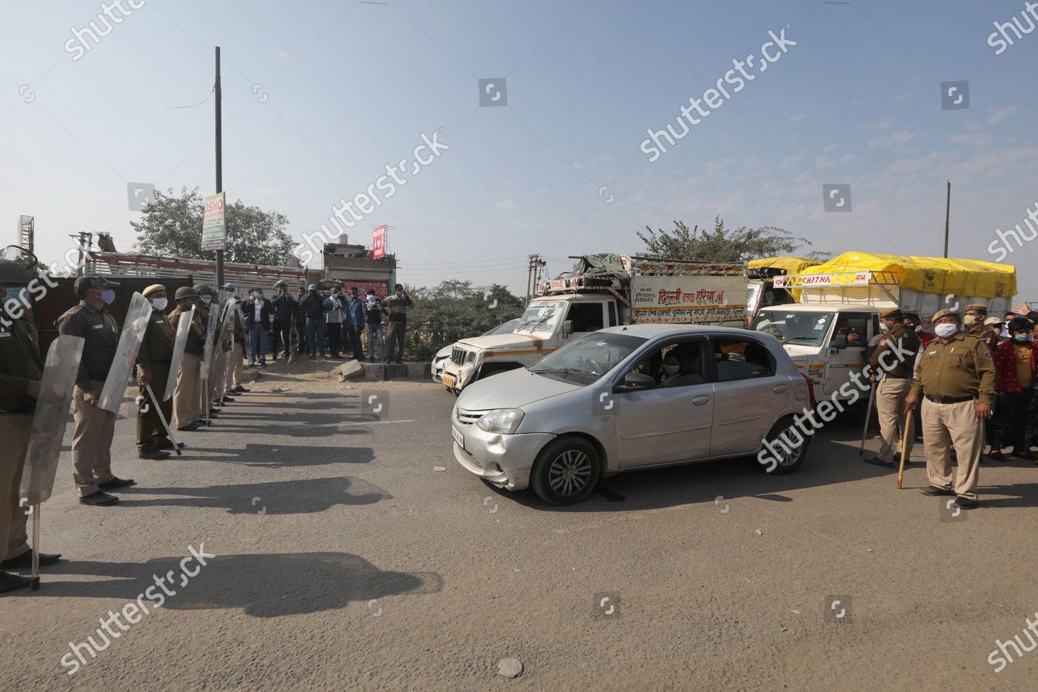 Heavy Police Security Deployment Seen New Editorial Stock Photo - Stock ...