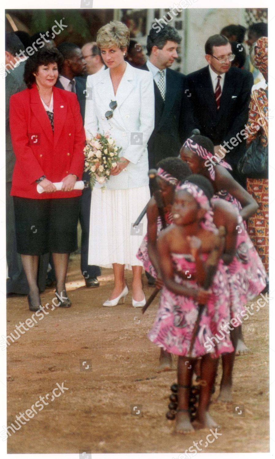 Princess Diana Visit Zimbabwe July 1993 Editorial Stock Photo - Stock ...