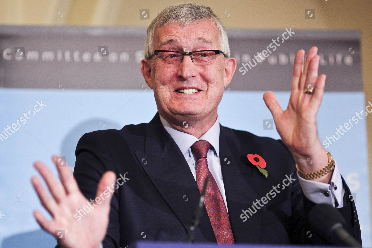 Sir Christopher Kelly Chair Committee On Editorial Stock Photo - Stock ...