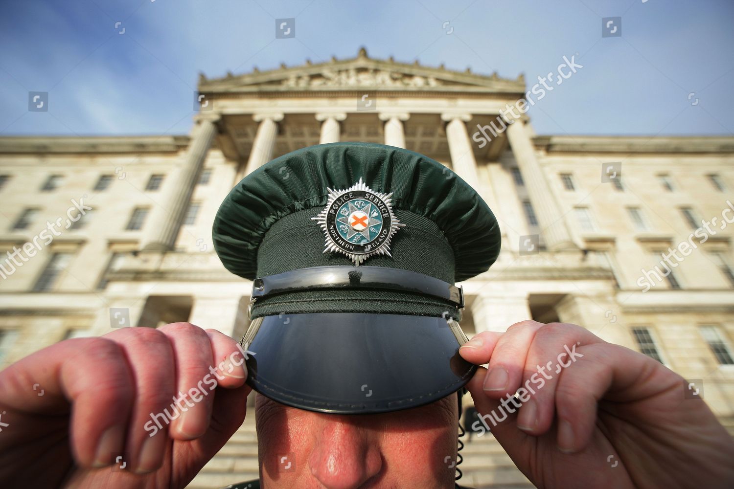 Psni Badge On Hat Police Officer Editorial Stock Photo - Stock Image ...