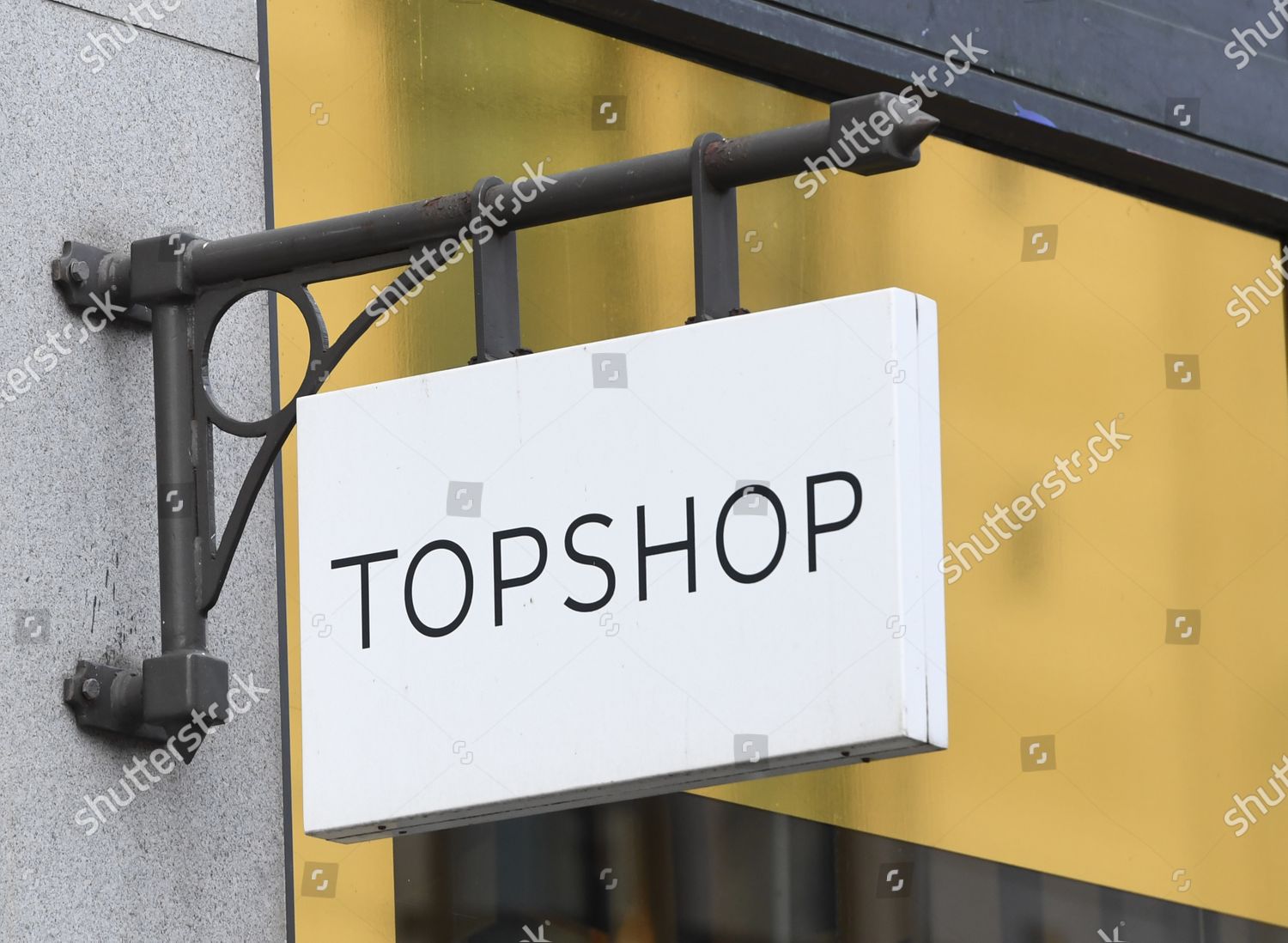 Topshop Logo Oxford Street London Britain Editorial Stock Photo - Stock ...