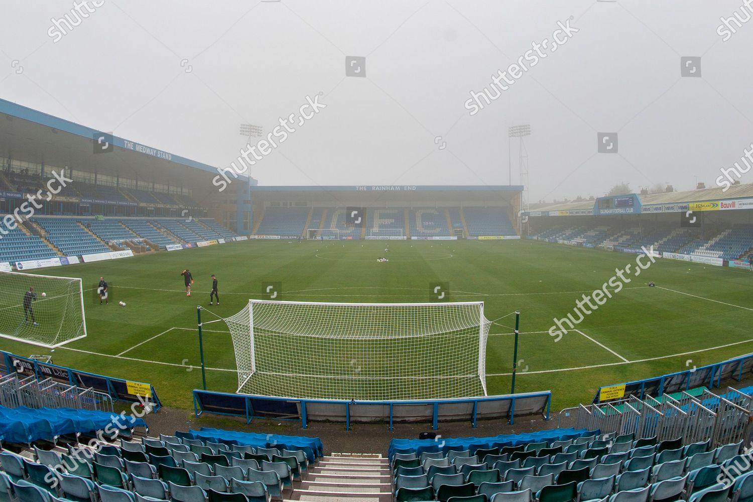 General View Inside Priestfield Stadium Before Editorial Stock Photo ...