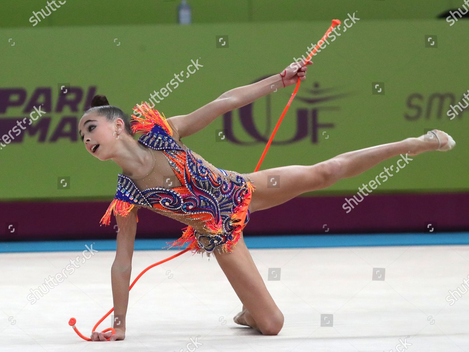 Daria Atamanov Israel Performs Her Rope Editorial Stock Photo - Stock ...