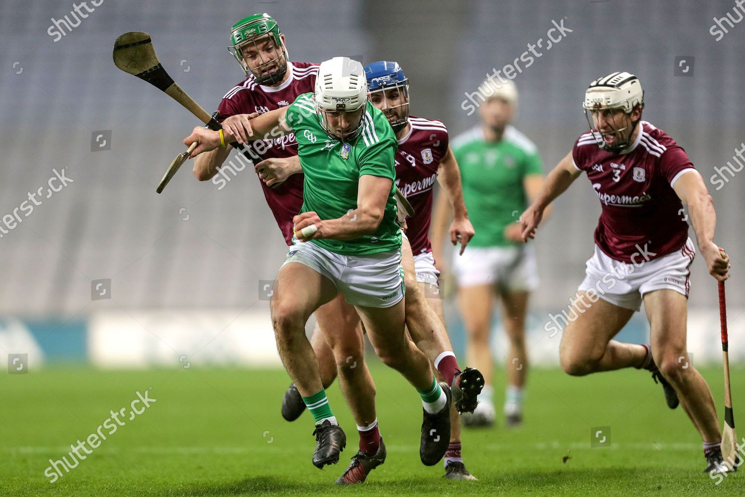 Limerick Vs Galway Limericks Aaron Gillane Editorial Stock Photo ...