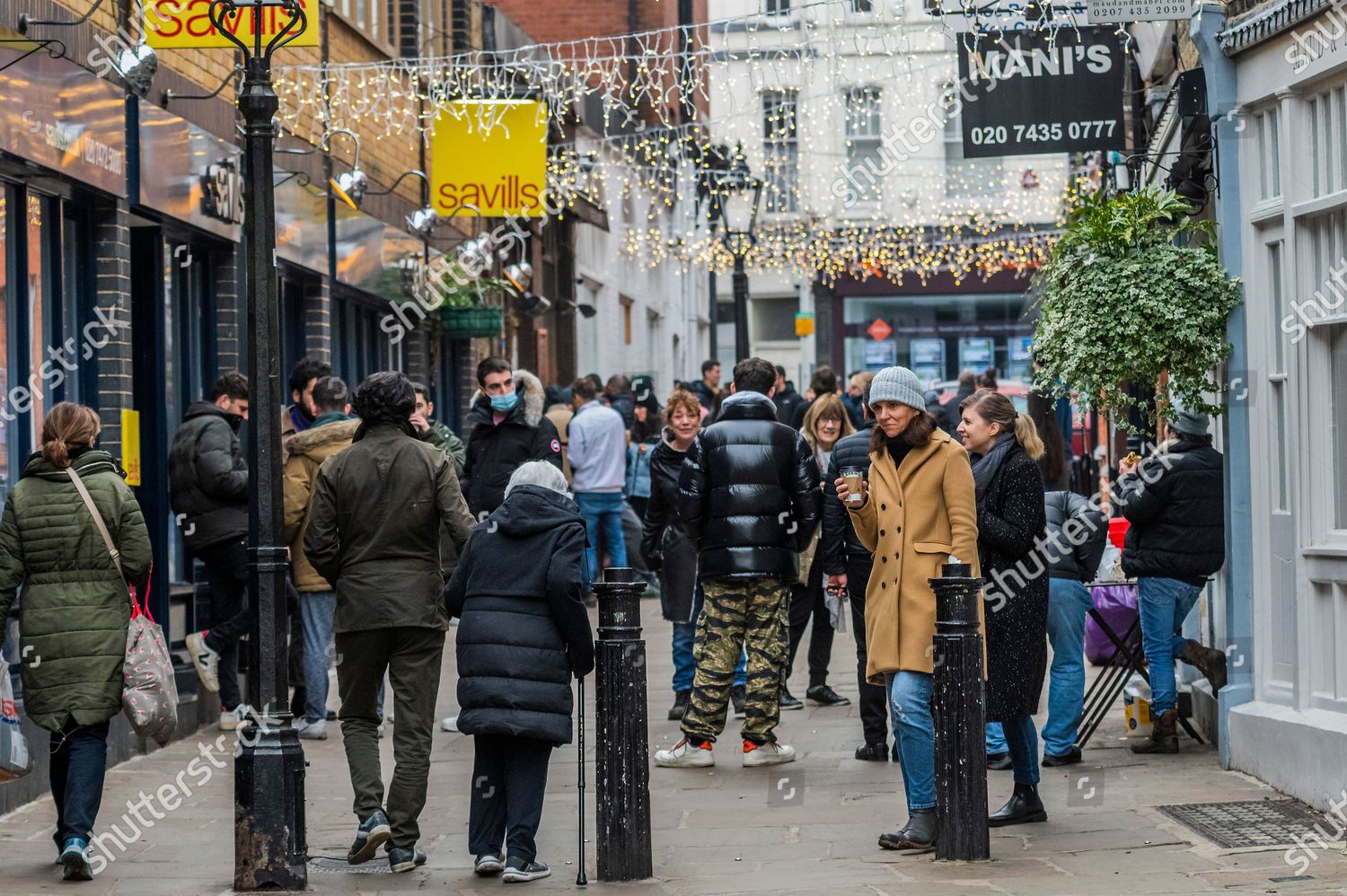Huge Queues Two Temporary Outdoor Creperie Editorial Stock Photo ...