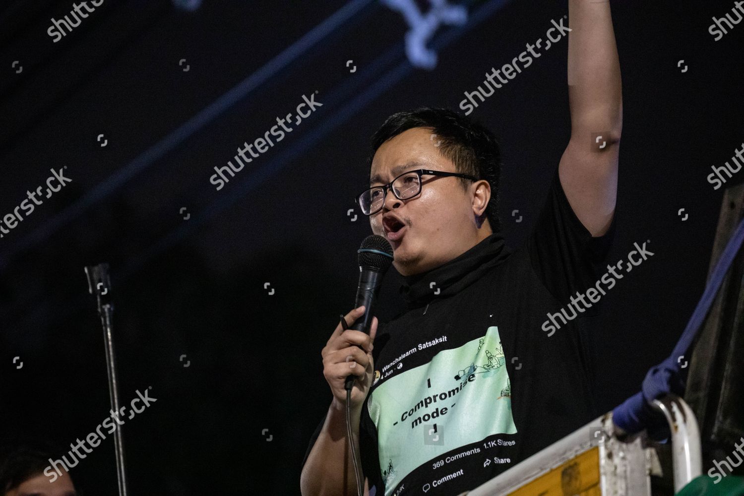 Human Rights Lawyer Anon Numpa Speaks Editorial Stock Photo - Stock ...
