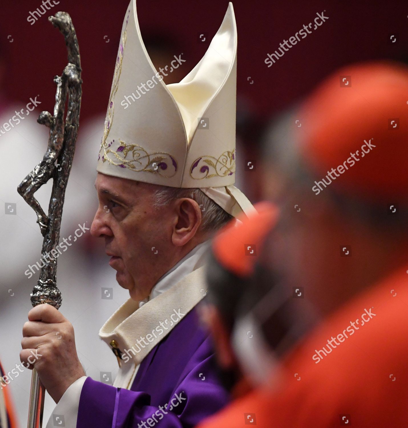 Vatican Basilica Altar Chair Holy Mass Editorial Stock Photo - Stock ...