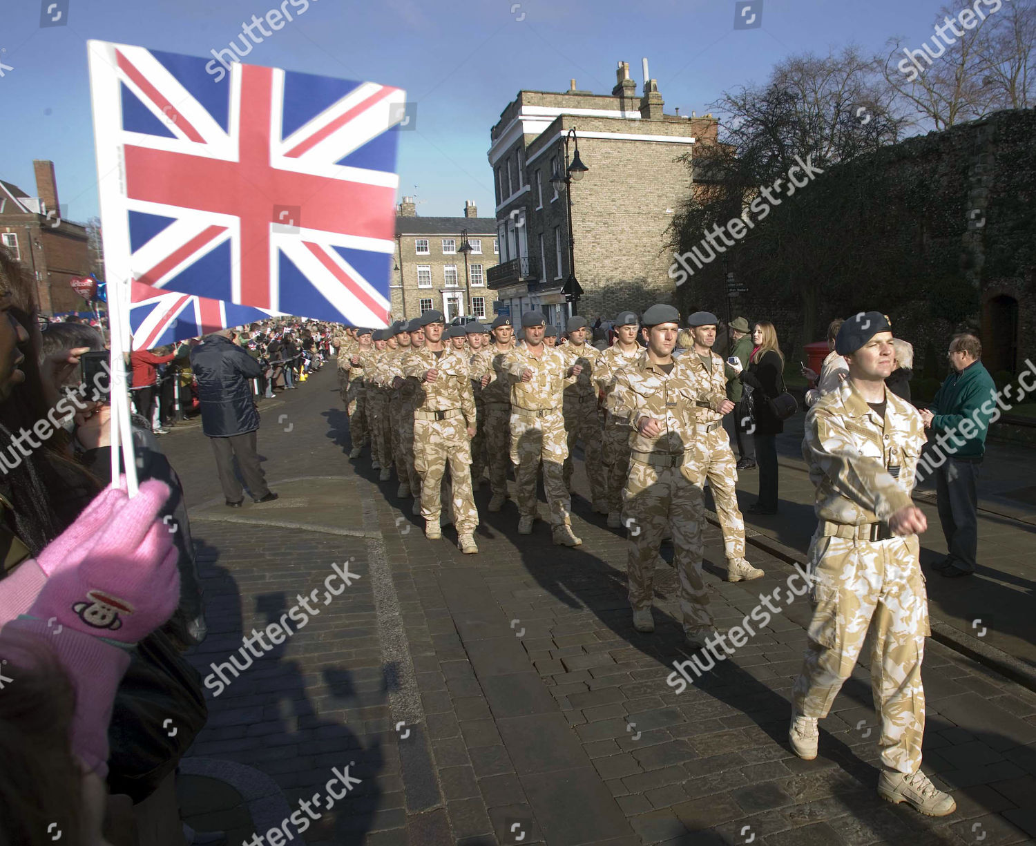 27 Squadron Raf Regiment March Through Editorial Stock Photo - Stock ...