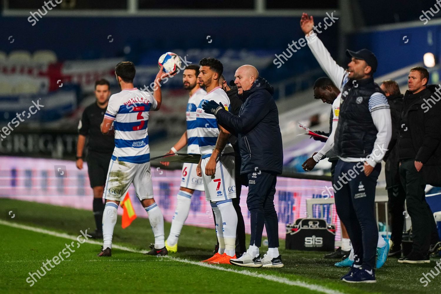 Mark Warburton Qpr Manager Qpr Substitutes Editorial Stock Photo ...