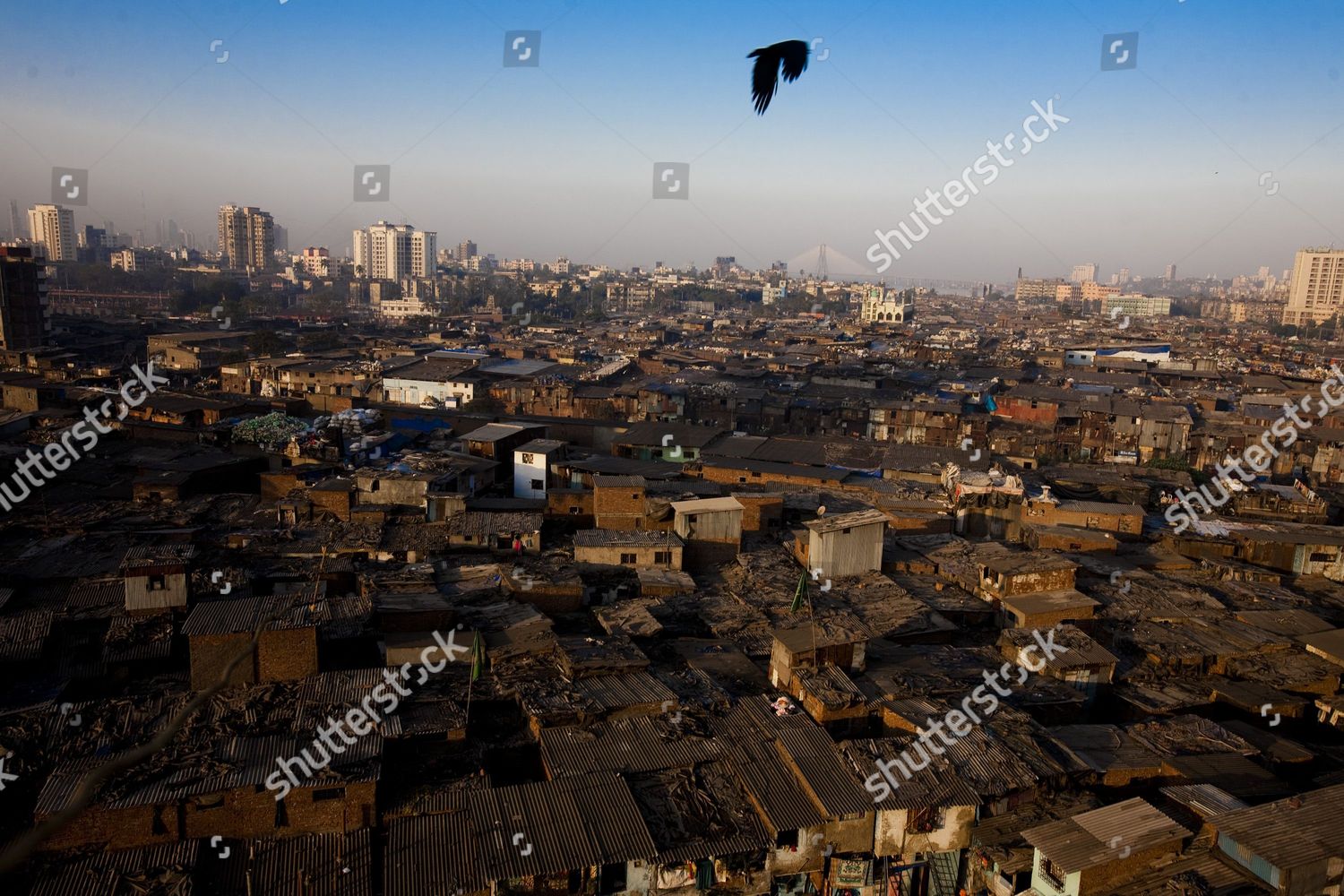 Ariel View Dharavi Mumbai India Editorial Stock Photo - Stock Image ...