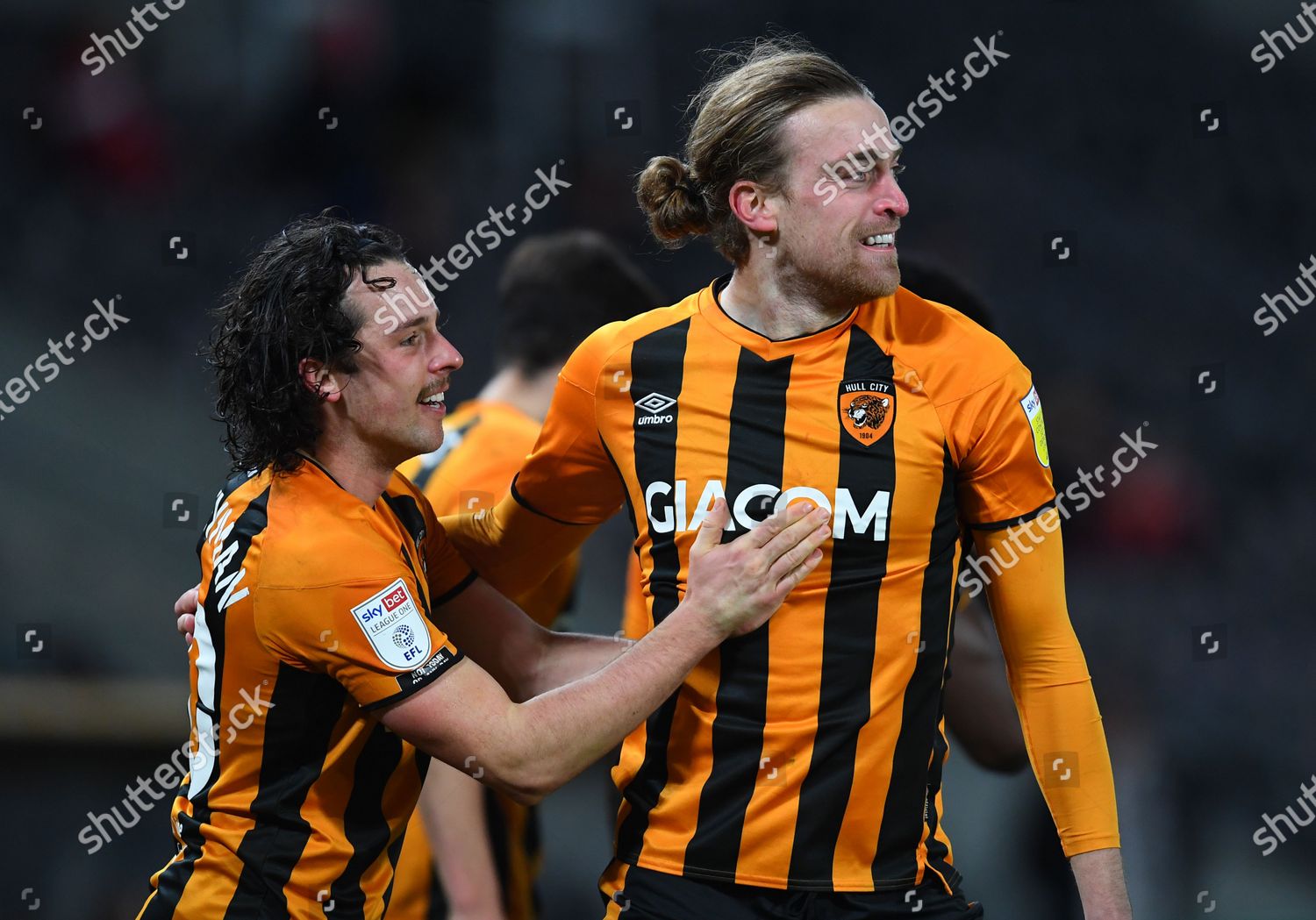 Tom Eaves Hull City Celebrates George Editorial Stock Photo - Stock ...