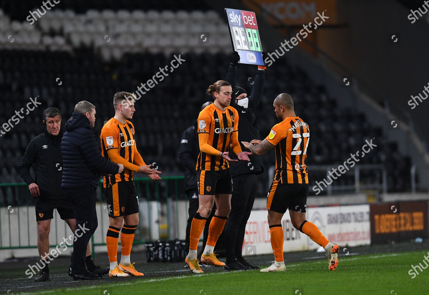 Tom Eaves Hull City Replaces Josh Editorial Stock Photo - Stock Image ...