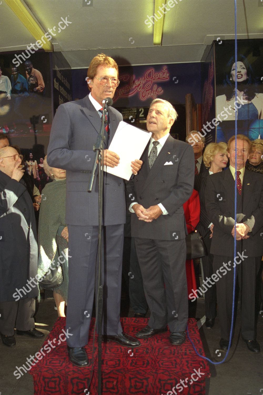 Comic Heritage Tribute Lord Delfont Norman Editorial Stock Photo ...