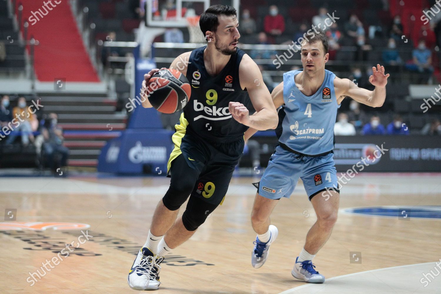 Leo Westermann Bc Fenerbahce Kevin Pangos Editorial Stock Photo - Stock ...