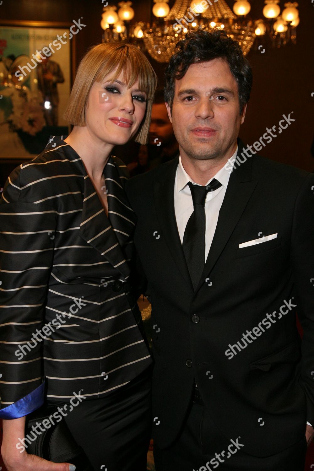 Mark Ruffalo Wife Sunrise Coigney Editorial Stock Photo - Stock Image ...
