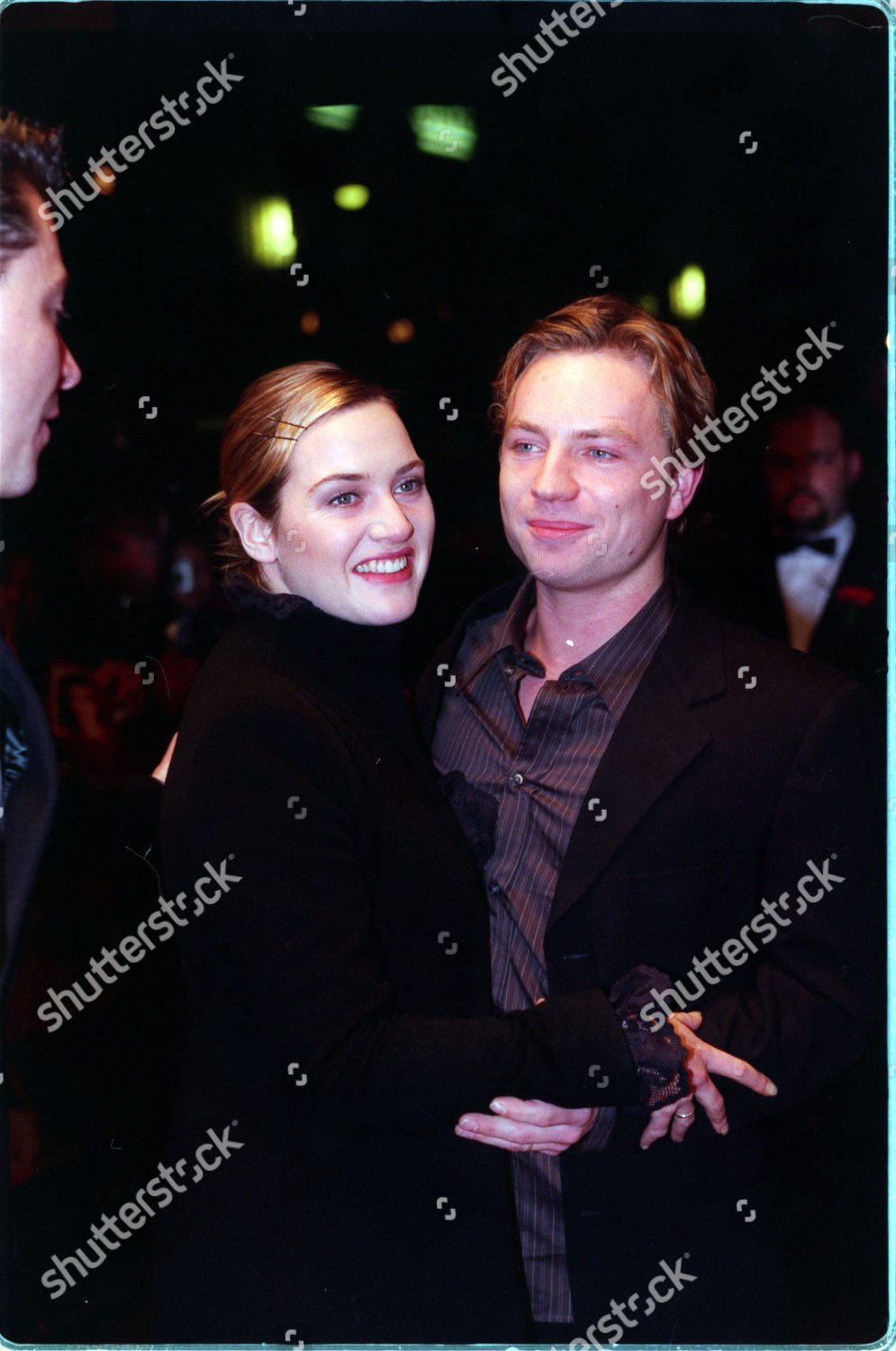 Kate Winslet Fiance Jim Threapleton Arrive Editorial Stock Photo ...