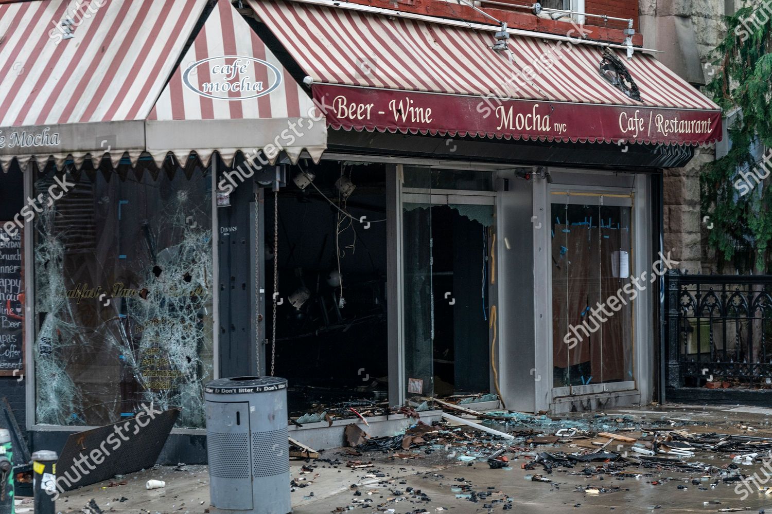 Cafe Mocha Destroyed Alone Historic East Editorial Stock Photo - Stock ...