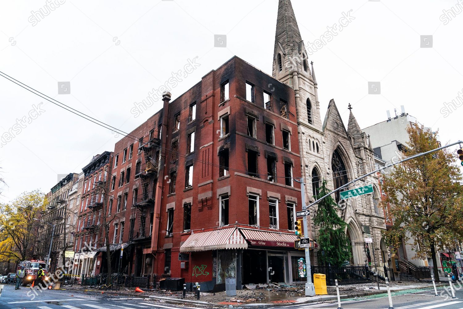 Historic East Village Middle Collegiate Church Editorial Stock Photo ...