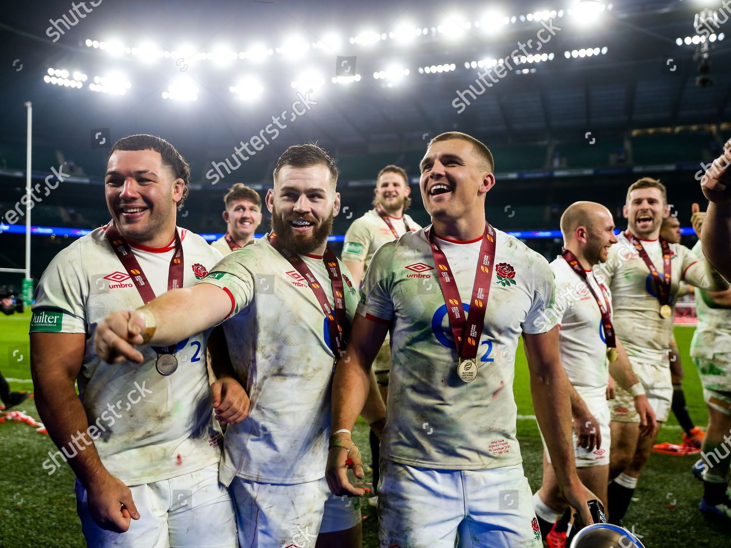 Ellis Genge Luke Cowandickie Henry Slade Editorial Stock Photo - Stock ...