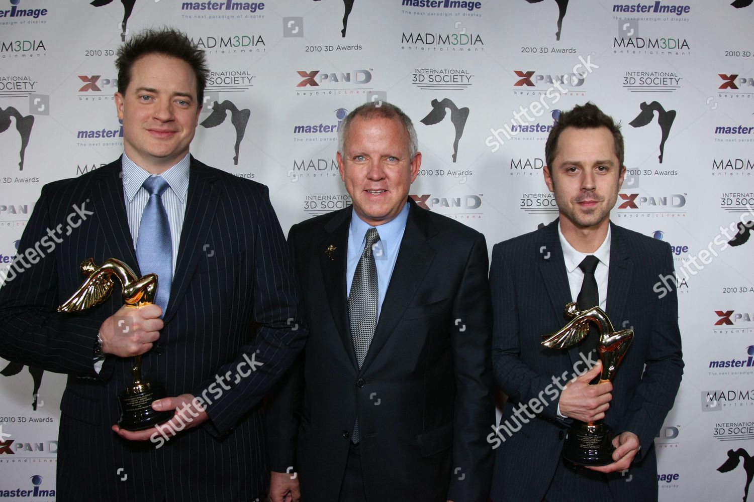 Brendan Fraser 3d Societys Jim Chabin Editorial Stock Photo - Stock ...