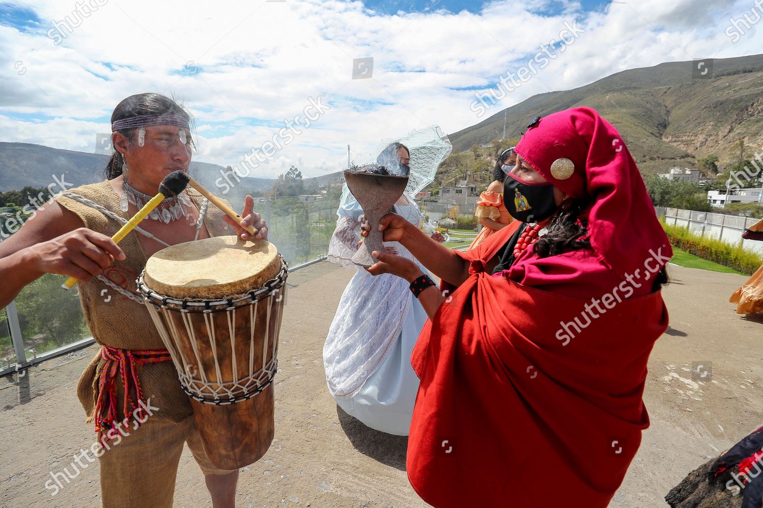 Kitucara Indigenous People Take Part Ceremony Editorial Stock Photo ...