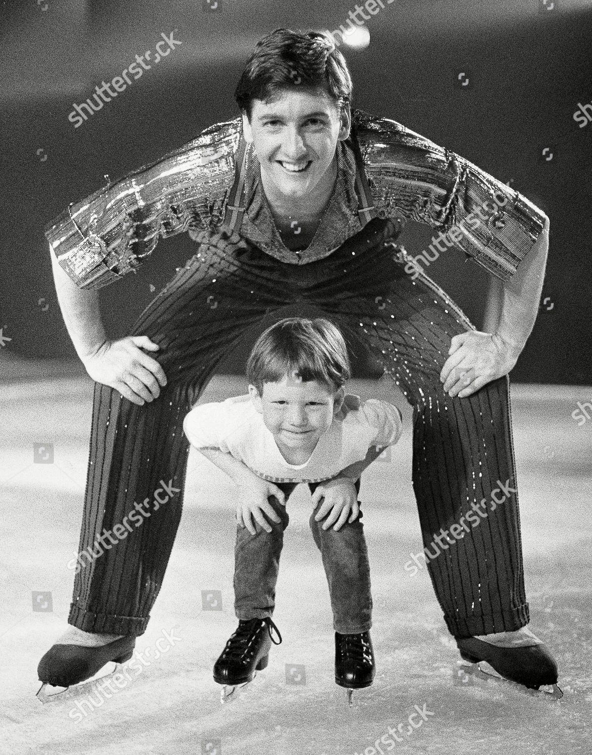 Robin Cousins Poses His Son Robin Editorial Stock Photo - Stock Image ...