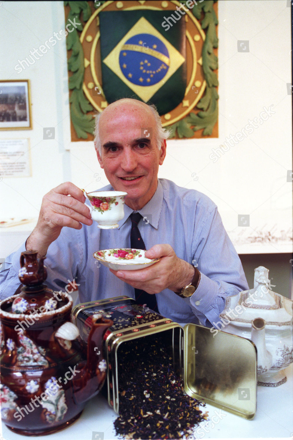 Edward Bramah Owner Curator Museum Tea Editorial Stock Photo - Stock ...