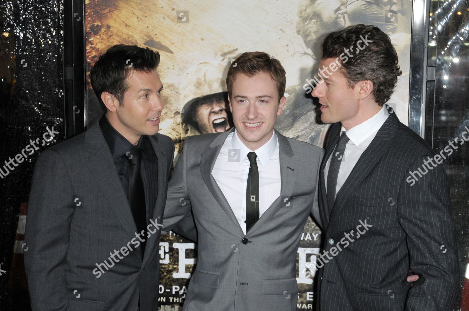 Jon Seda Joseph Mazzello James Badge Editorial Stock Photo - Stock ...