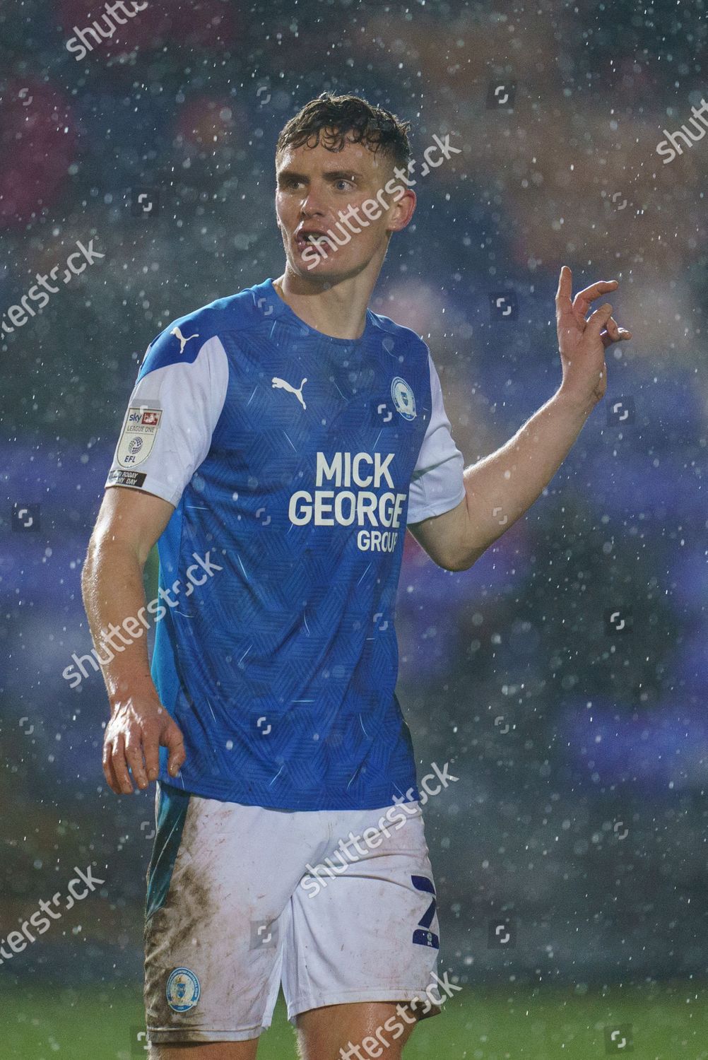 Ethan Hamilton Peterborough United 22 Editorial Stock Photo - Stock ...