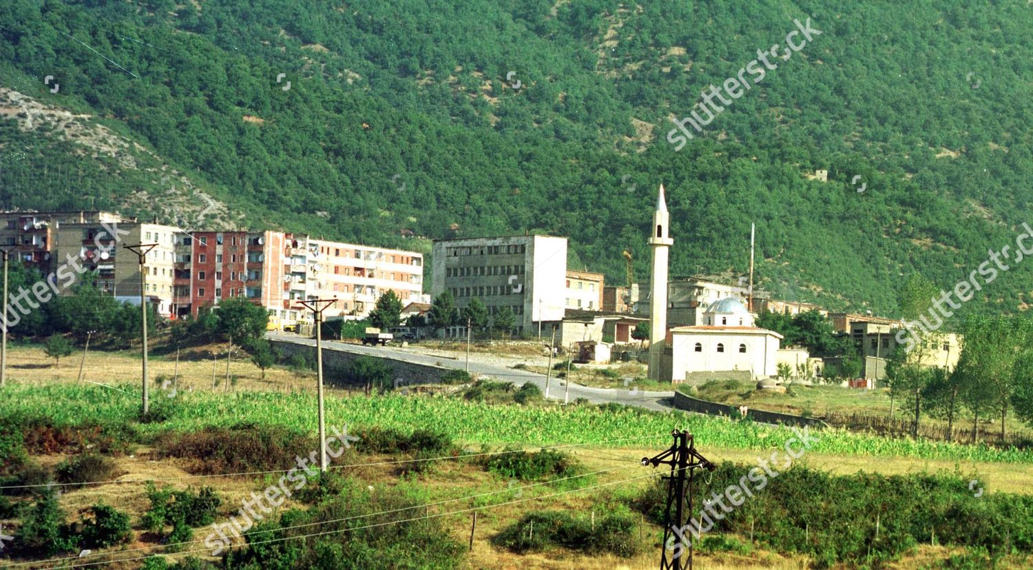Town Bajram Curri Northern Albania Near Editorial Stock Photo - Stock ...